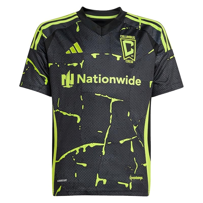 Camiseta Columbus Crew 2025/2026 Away Negro | Futboloo