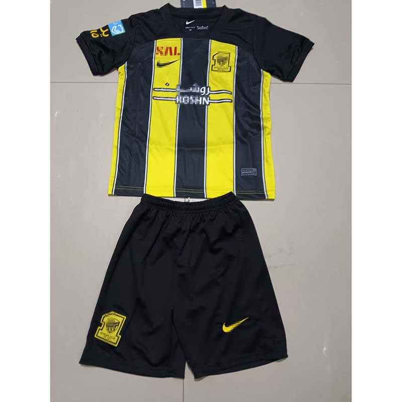 Camiseta Al-Ittihad 2023/2024 Home Niño Kit | Futboloo